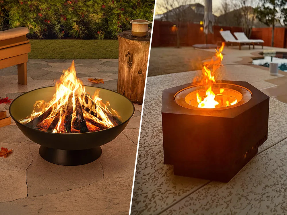 Smokeless vs Traditional Fire Pits: A Complete Guide - SUNJOY UK