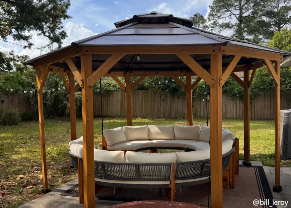 Gazebo Placement Tips UK | Maximise Shelter & Garden Views – SUNJOY ...