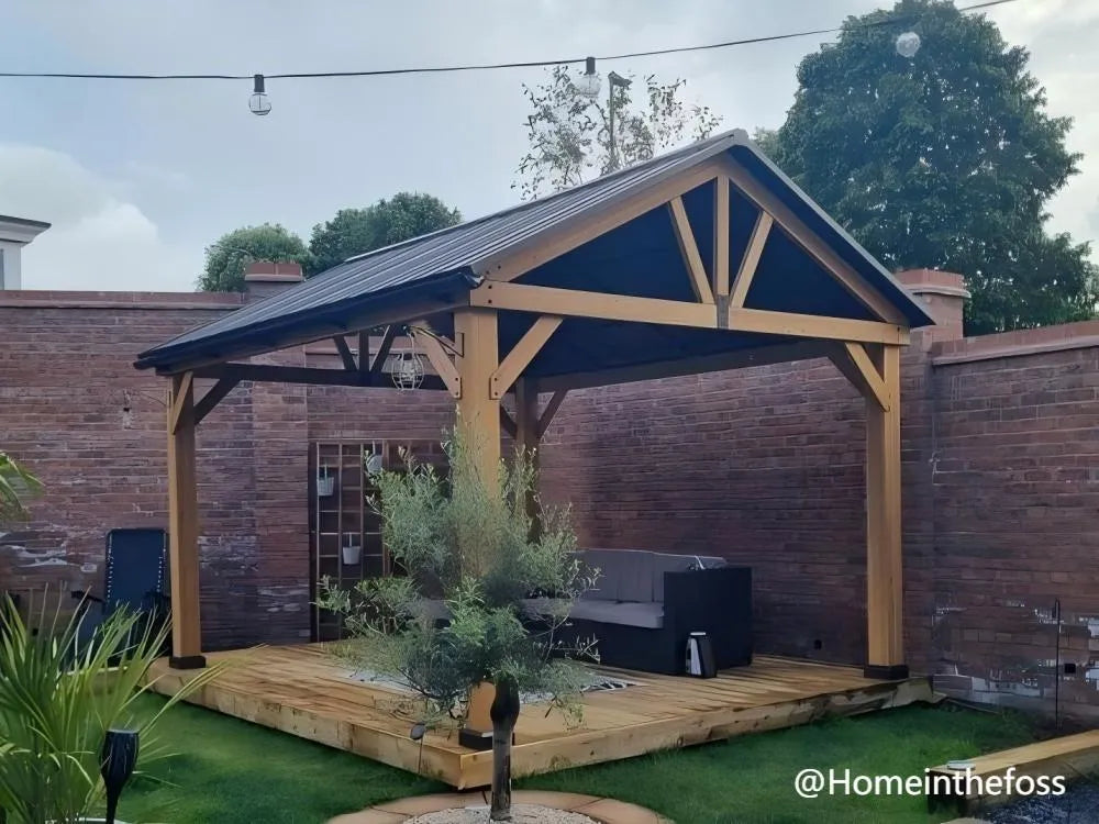 The Architectural Charm of Gable Roof Gazebos | SUNJOY UK